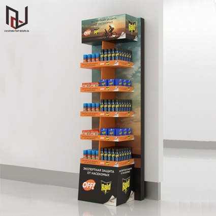 Customize design Pop promotion advertising floor display stand