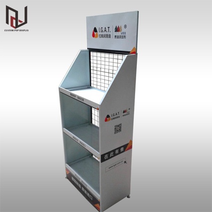 retail display stands metal motor oil