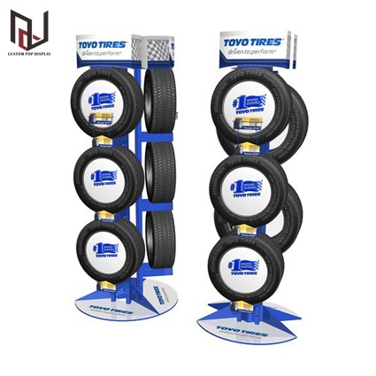 Factory wholesale metal warehouse car truck tyre steel storage tire rack