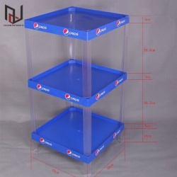 Plastic display stands