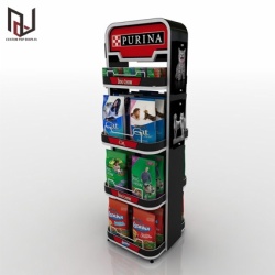 Petfood display stand rack